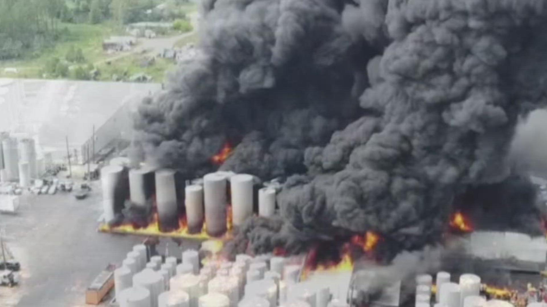 LIVE: Roseland Plant Explosion | Full Coverage, Evacuations Expanded ...