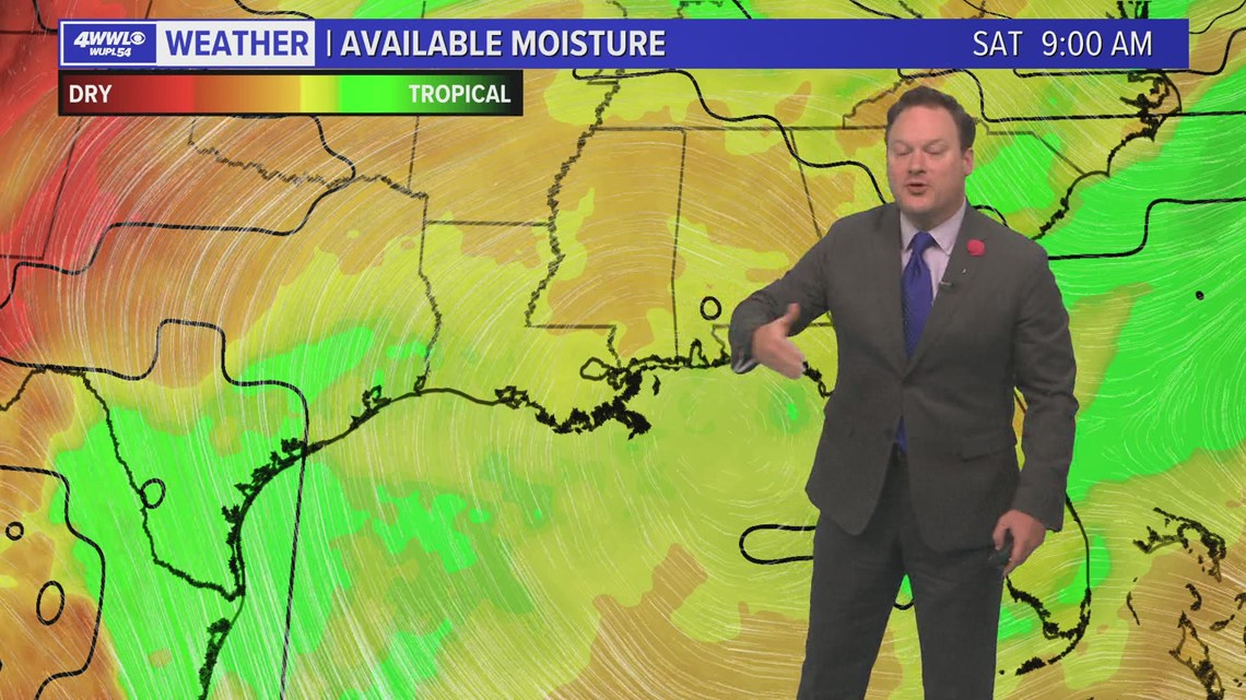 Michelle Morgan's first forecast with the WWL-TV weather team! | wwltv.com