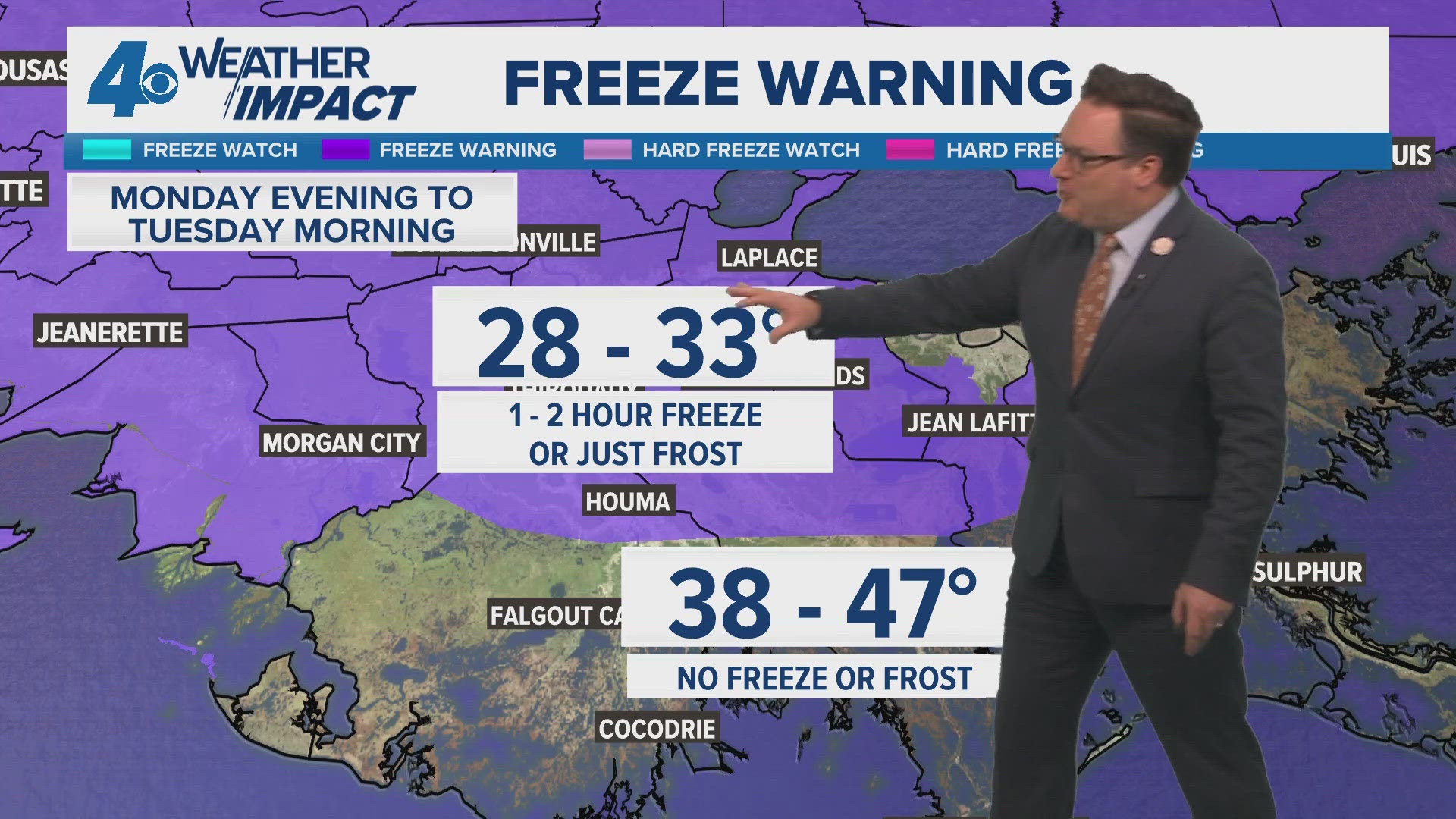 Weather Impact Alert: Freeze warning | wwltv.com