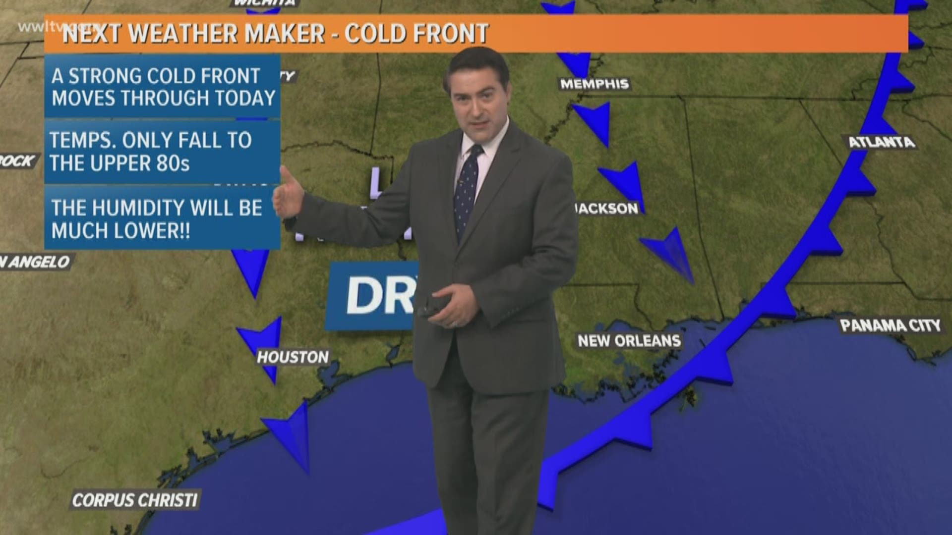 Weather Expert Forecast: hot and humid today, but a cold front moves ...