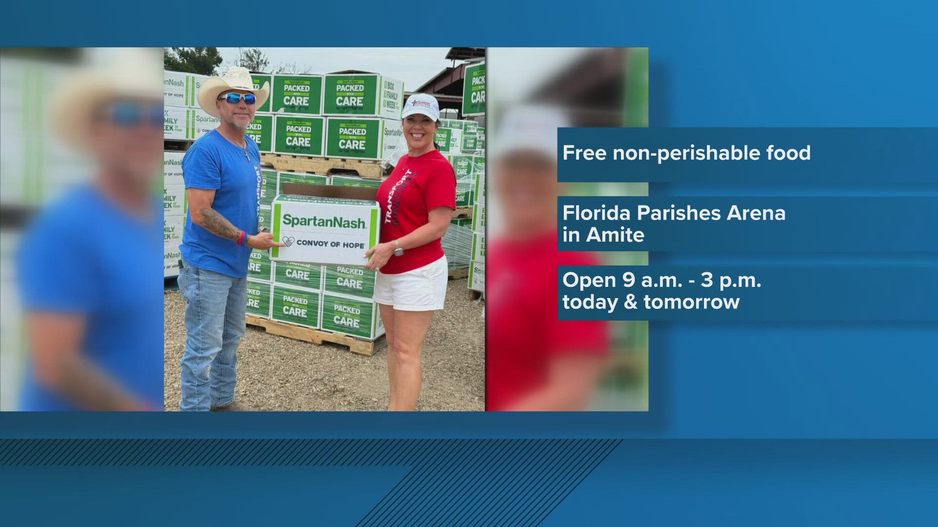 Roseland residents offered free food after Smitty's explosion | wwltv.com
