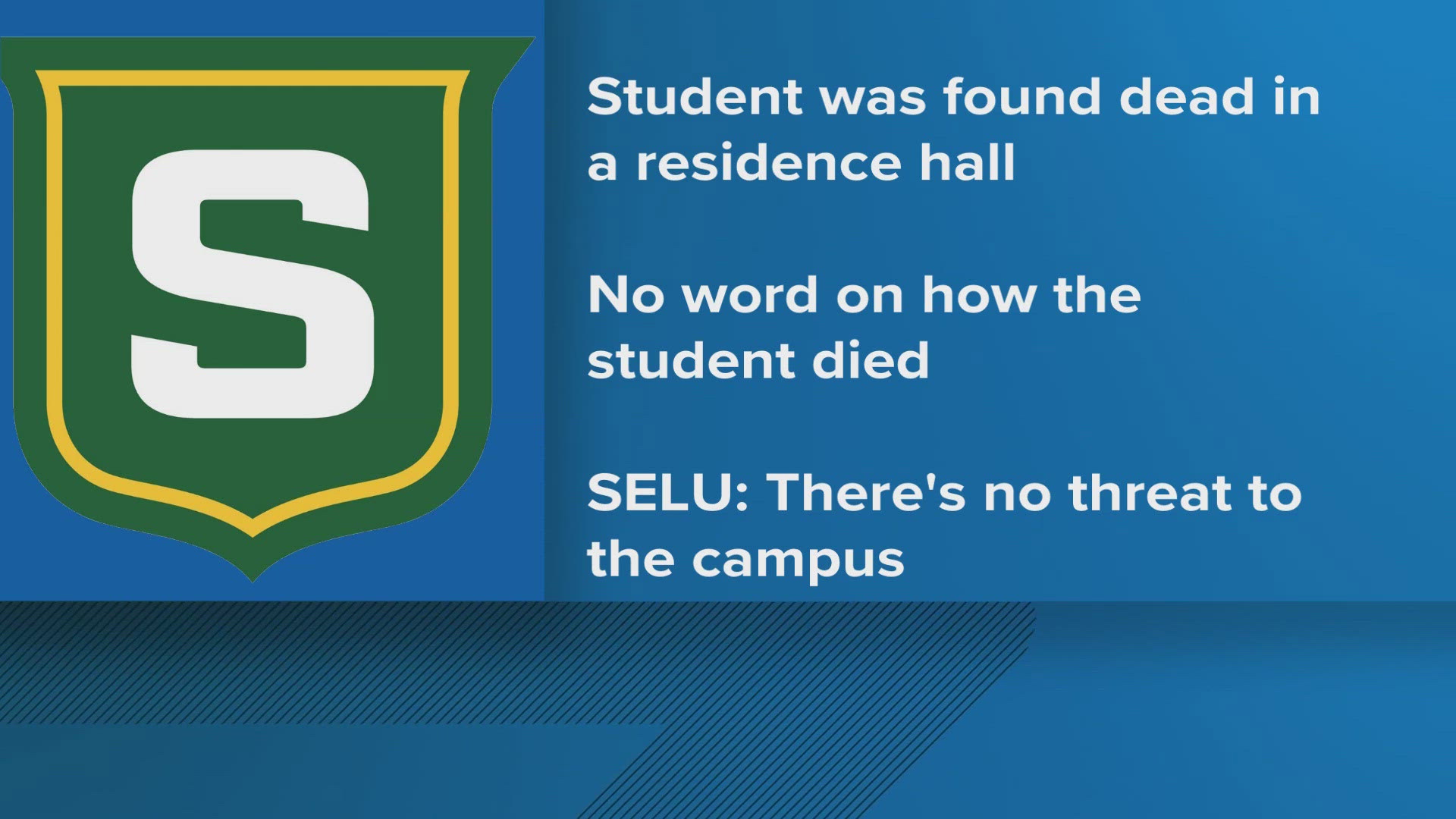 Southeastern Louisiana student death under investigation | wwltv.com