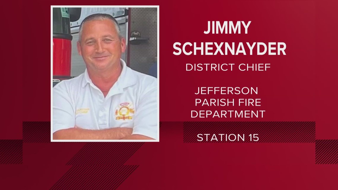 Community honors longtime Jefferson Parish District Fire chief | wwltv.com