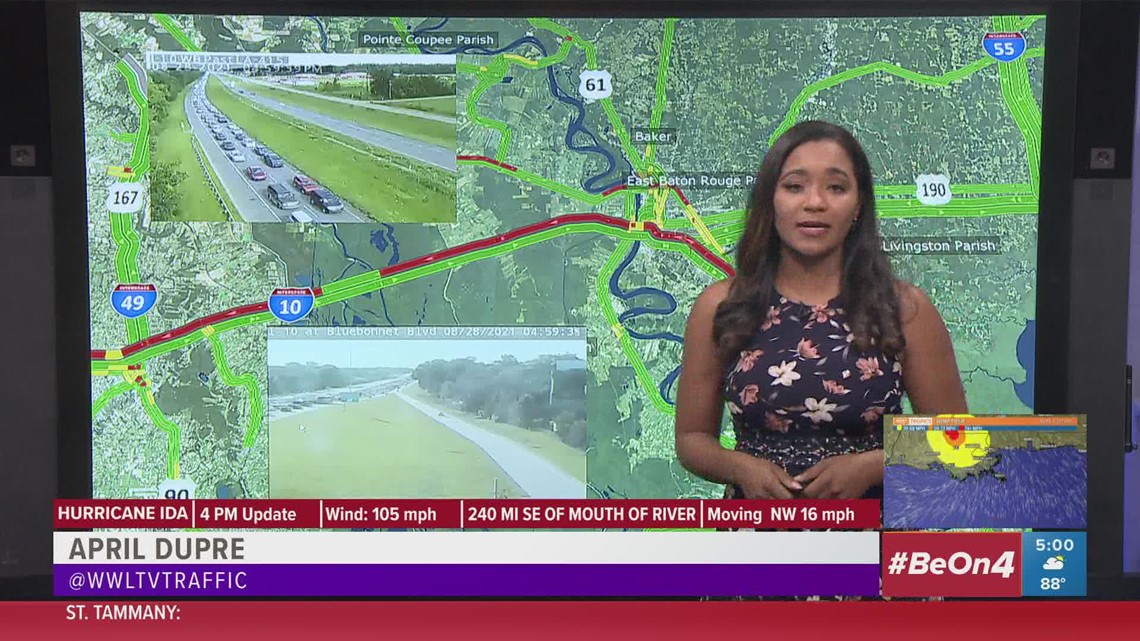 Evacuating? Here's the latest New Orleans area traffic report | wwltv.com
