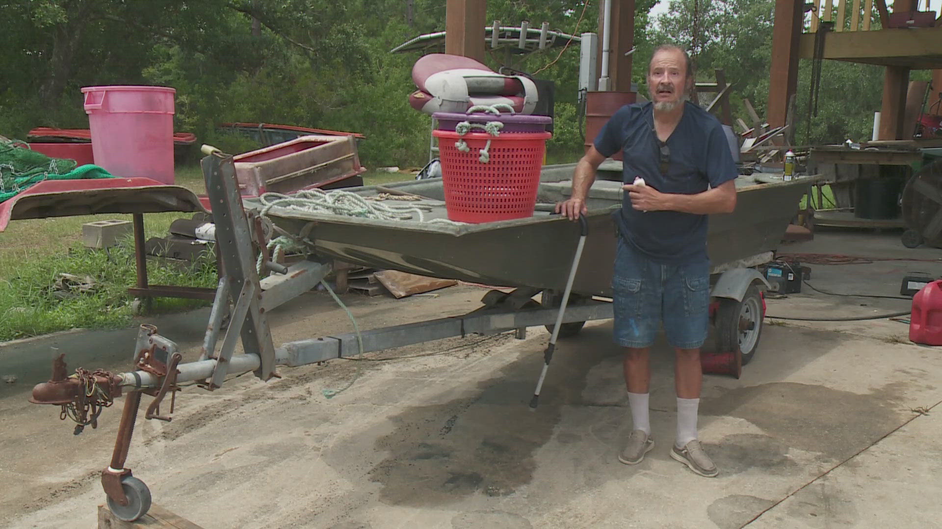 Mississippi man survives hours stranded in marsh | wwltv.com