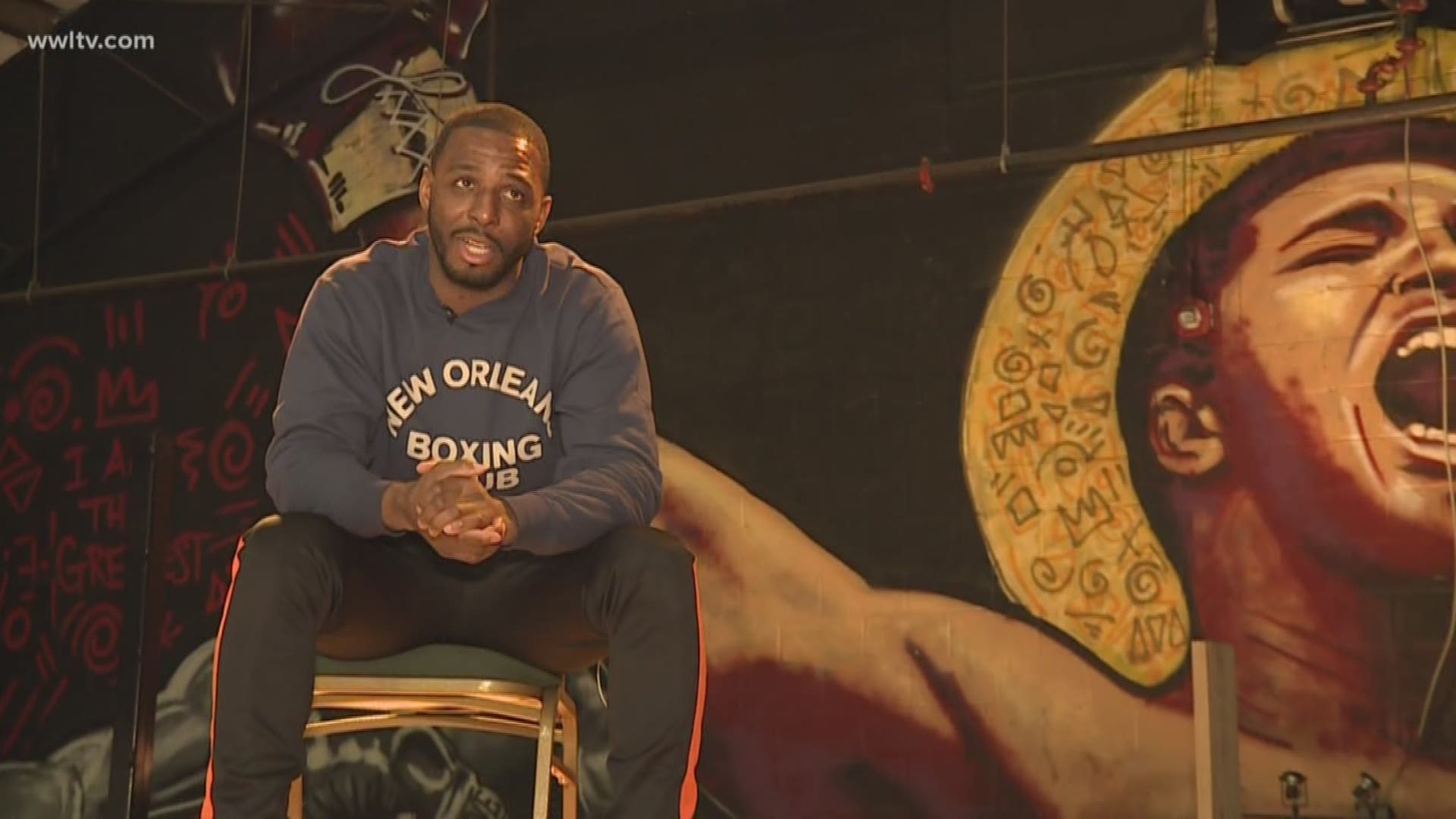 A bullet just missed his heart, now he's climbing back in the boxing ring | wwltv.com