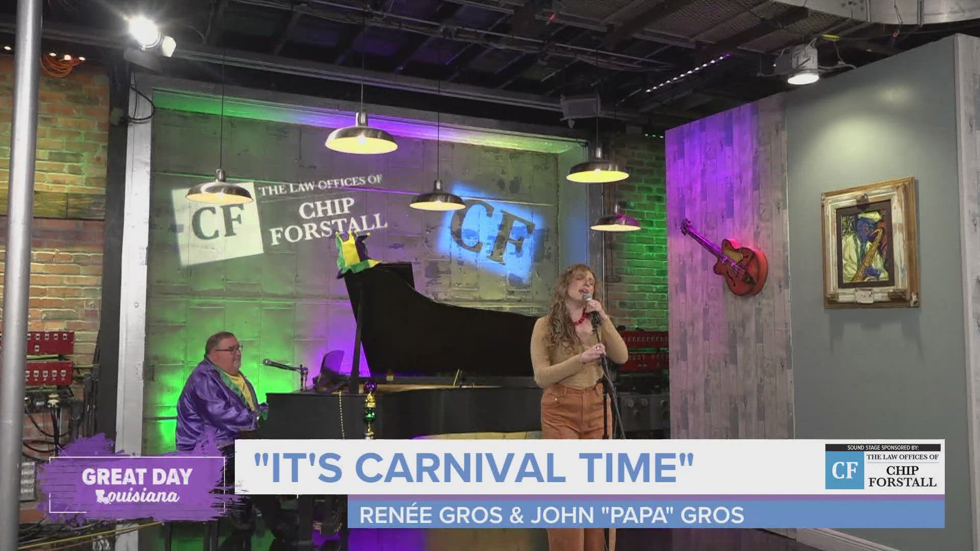 A Carnival Classic With Renee Gros & John "Papa" Gros | wwltv.com
