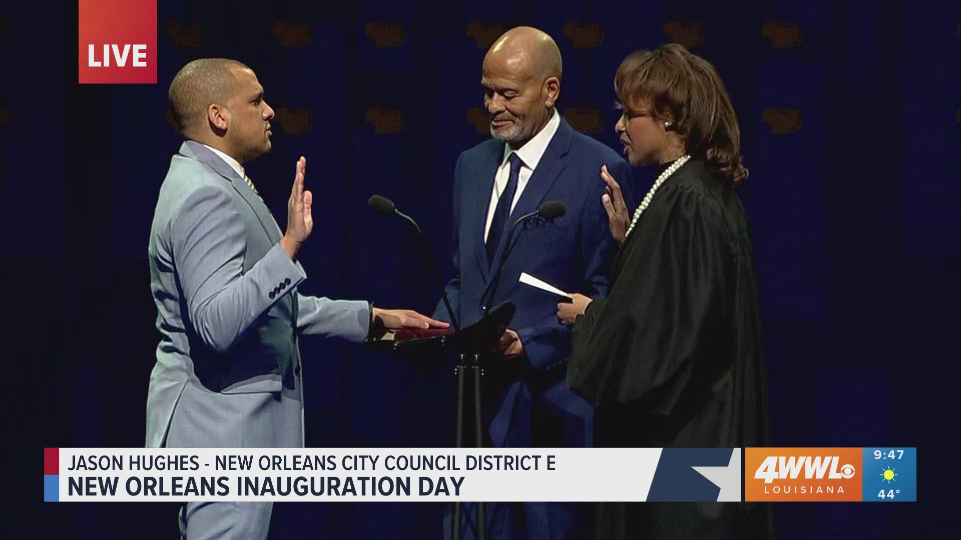 Inauguration 2026: Jason Hughes, City Council District E | wwltv.com