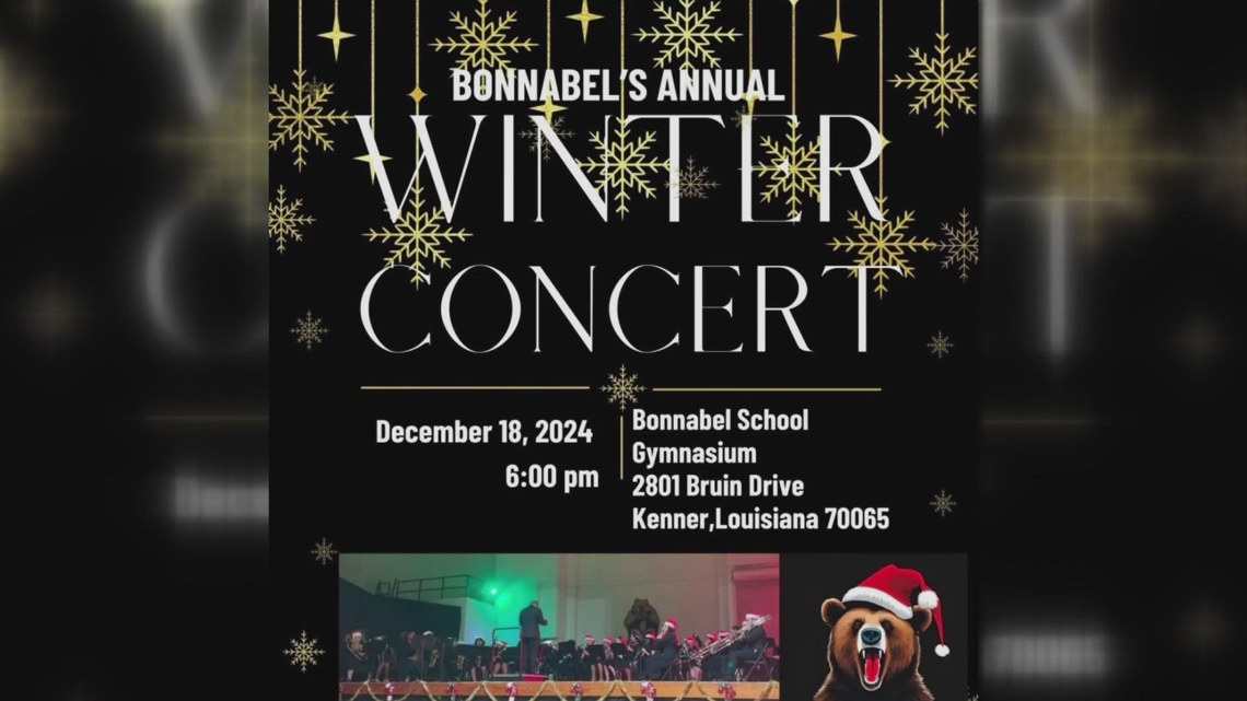 Bonnabel High School band hosts winter concert | wwltv.com