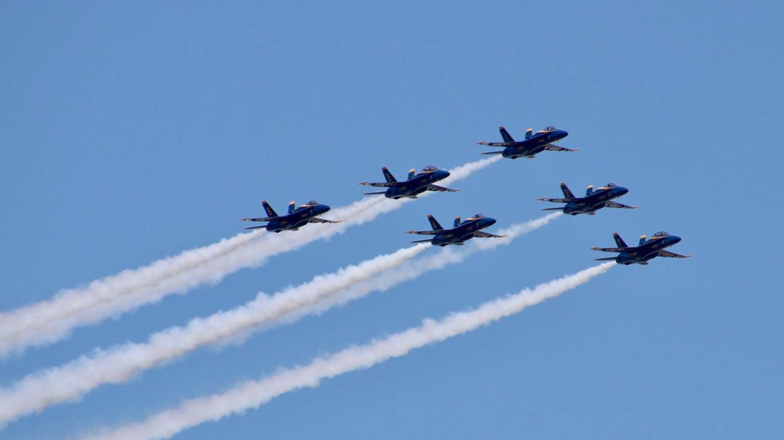 Photos, video of Blue Angels flying over New Orleans | wwltv.com