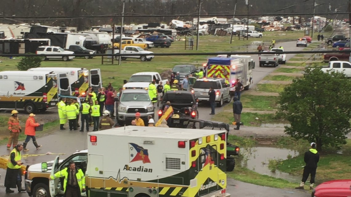 Sugar Hill RV Park slammed by stormed | wwltv.com