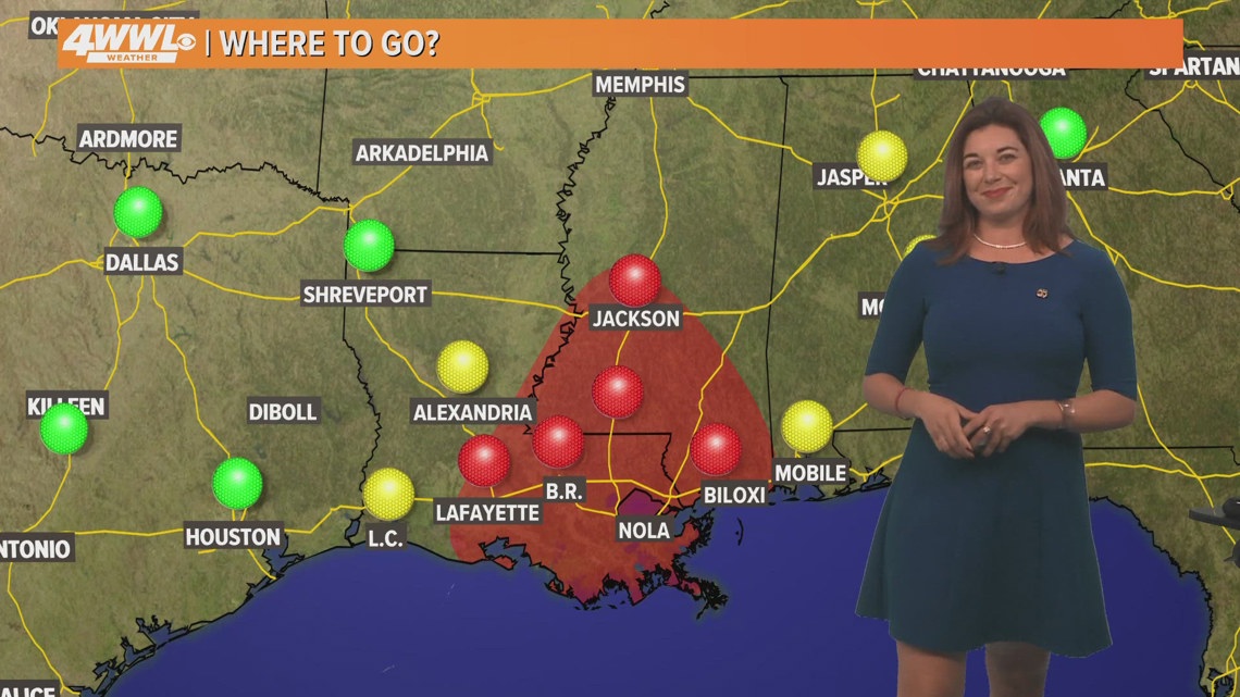 10AM Hurricane Francine update and parish by parish impact breakdown ...