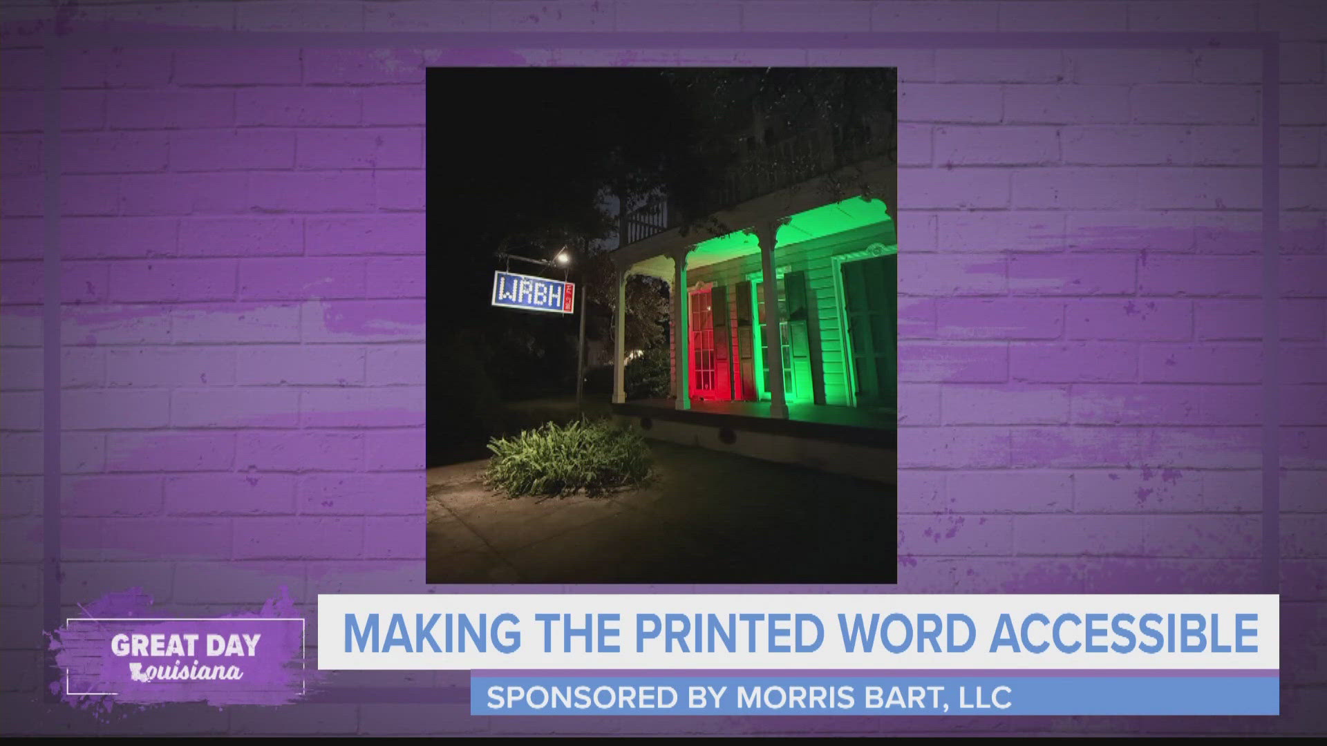 A Radio Station For The Print-Handicapped | wwltv.com