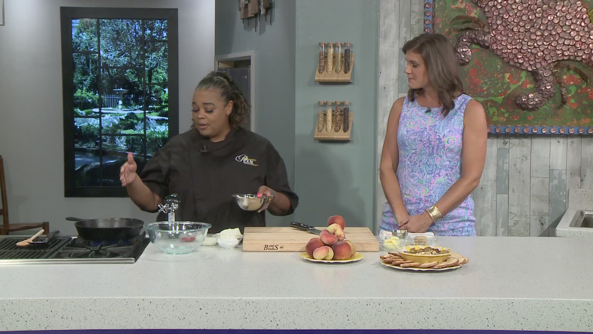 Chef Dee Lavigne from Southern Food and Beverage Museum in the kitchen | wwltv.com