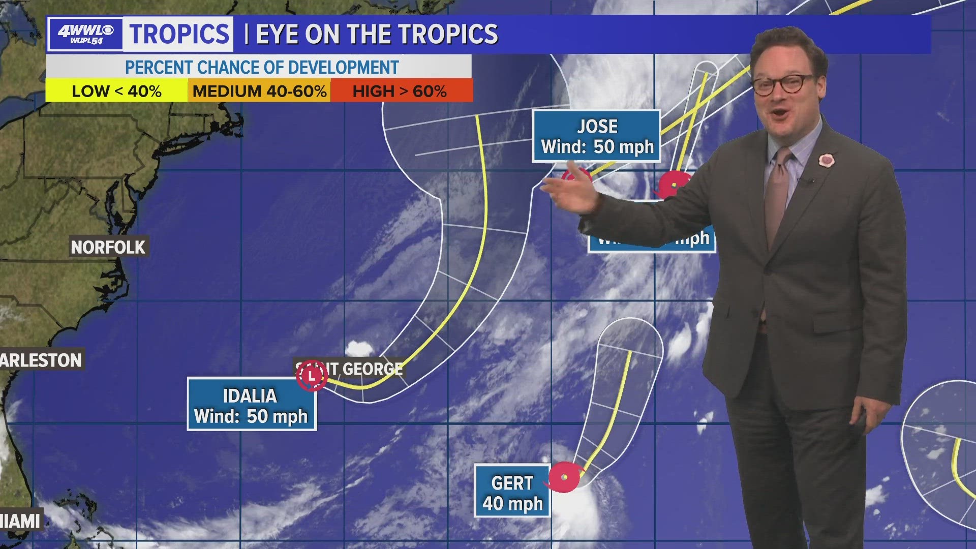 Tropical Update: Active Atlantic, no threats to US | wwltv.com