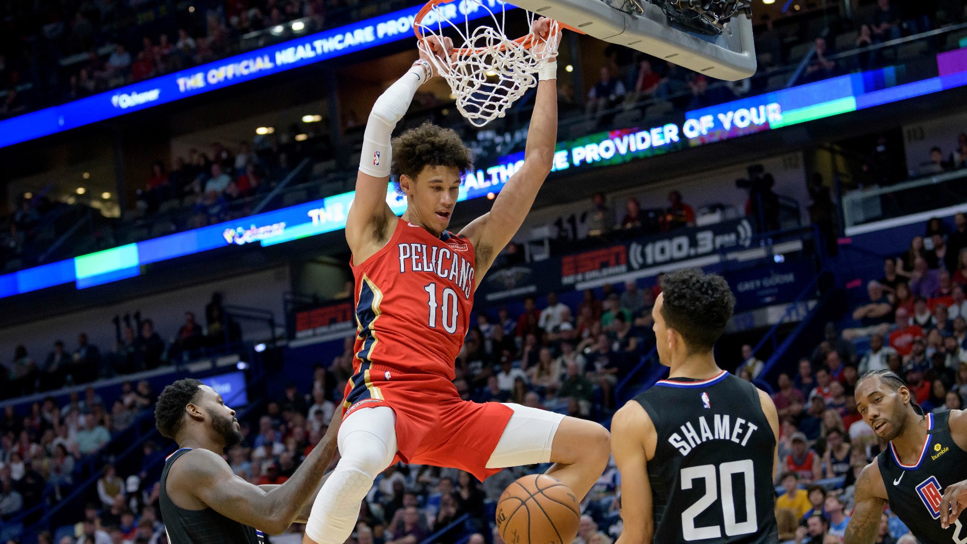 Jaxson Hayes arrested in California, according to report; Pelicans ...