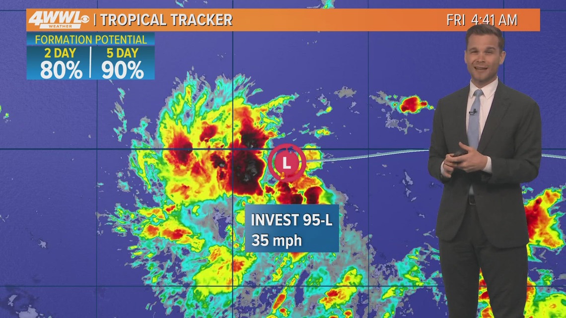 Tropical Update: Could Invest 95 become a hurricane? 3 areas being ...