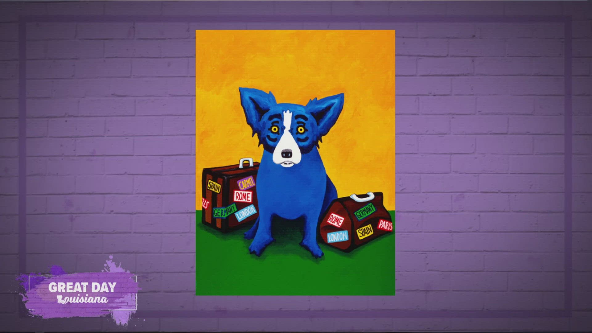 A New Exhibition Highlighting The Work Of George Rodrigue | wwltv.com