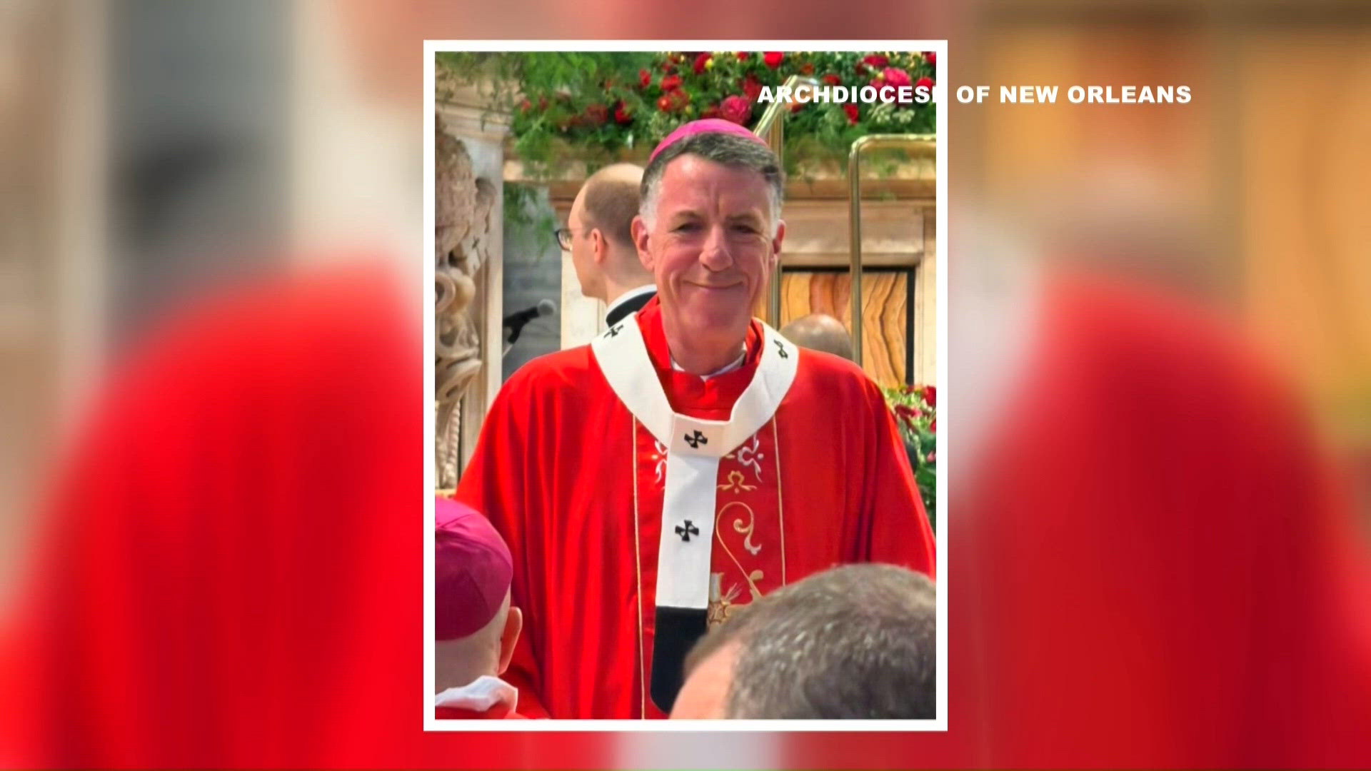 Archbishop James Checchio receives pallium from Pope Leo XIV | wwltv.com