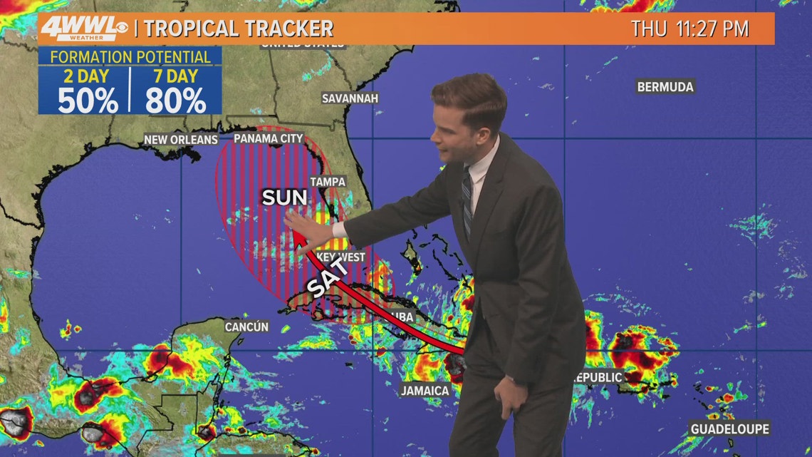 Friday 5am Tropical Update: Tracking Invest 97: Debby could from in ...