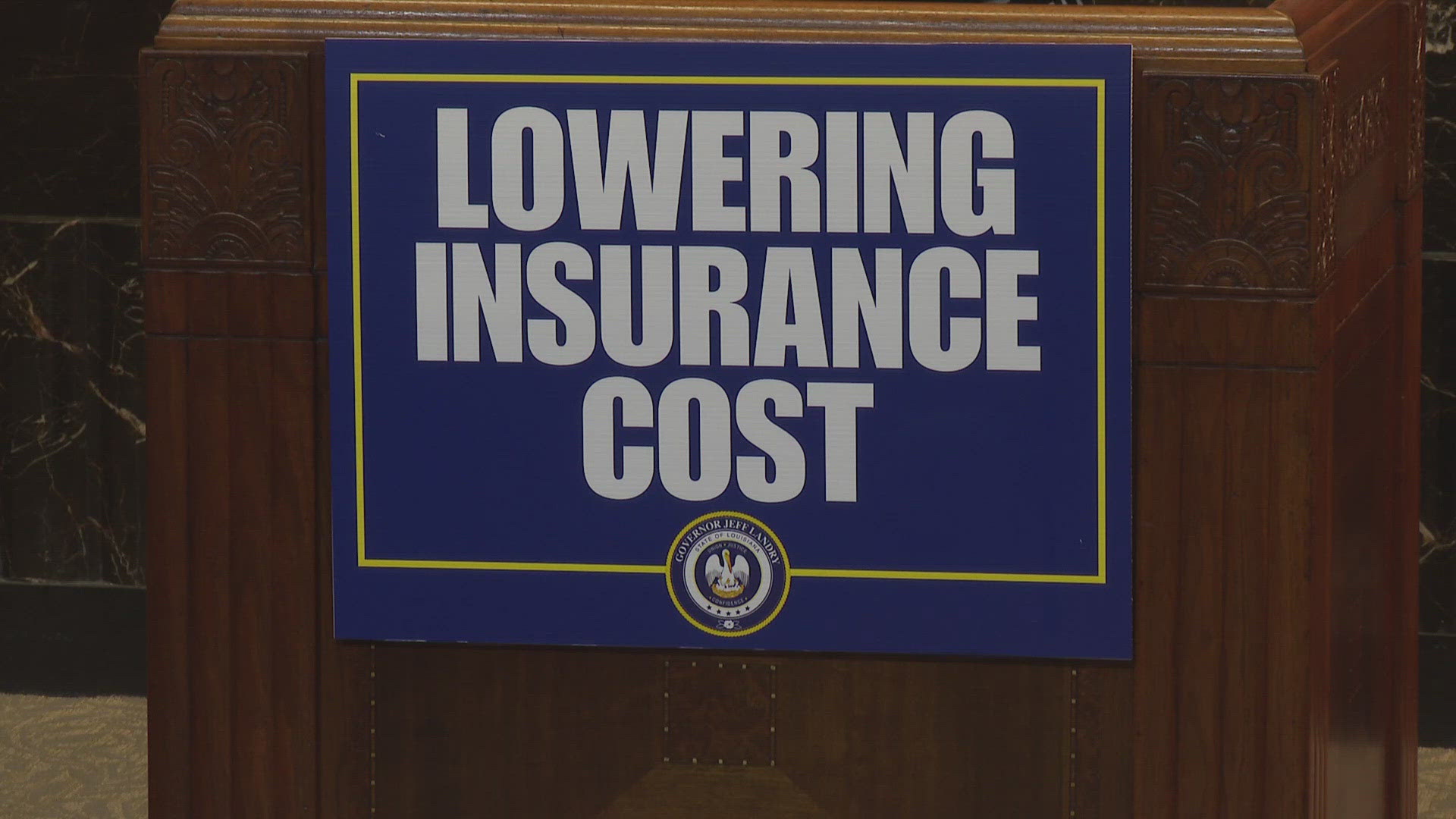 Gov. Landry Targets High Insurance Rates in Louisiana | wwltv.com