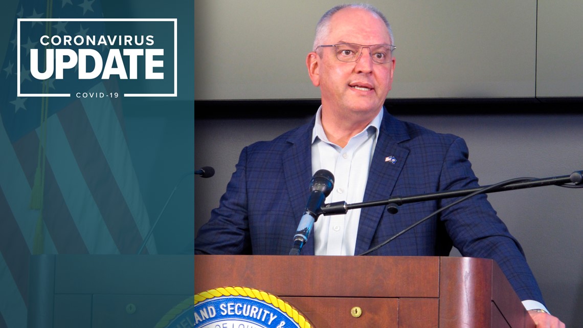 Gov. Edwards: La. cases increasing but vaccines are on the way | wwltv.com