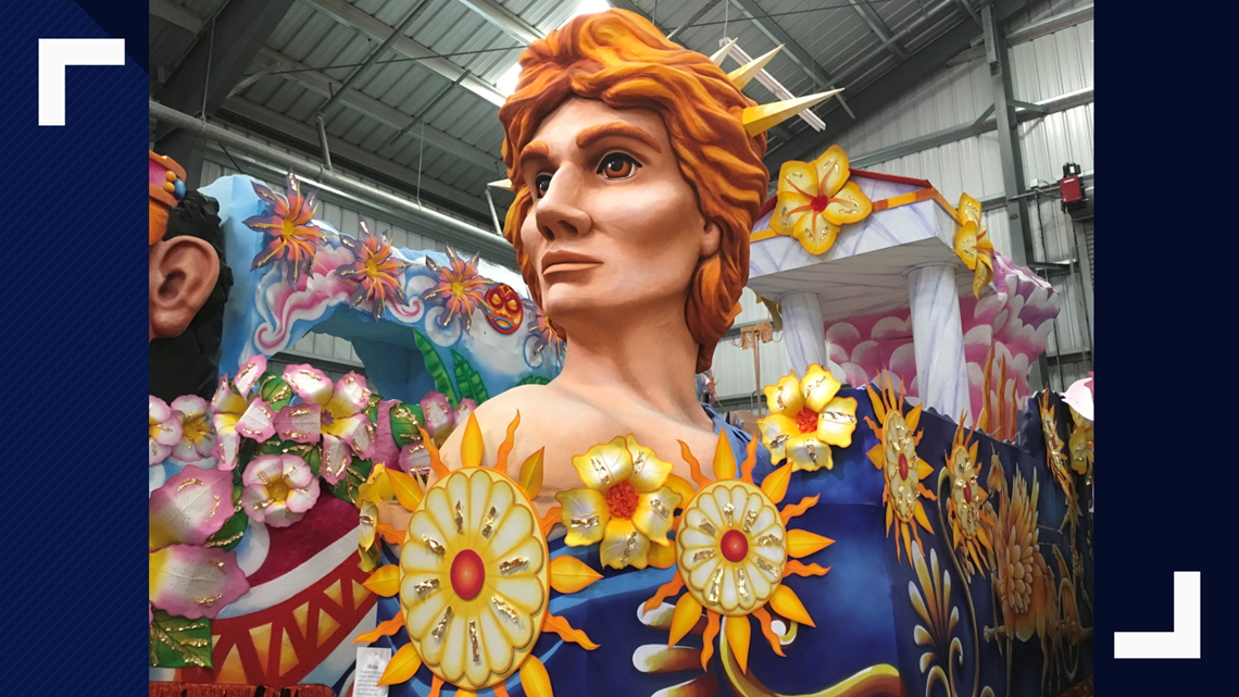 Sneak a peek inside the Rex float den | wwltv.com