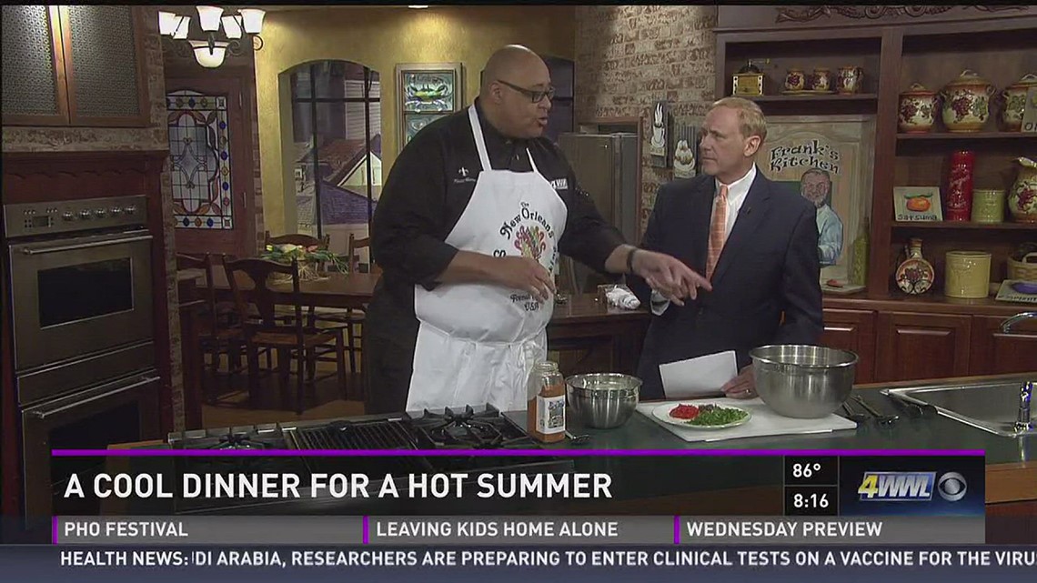 Chef Kevin Belton's Crab Ravigote | wwltv.com
