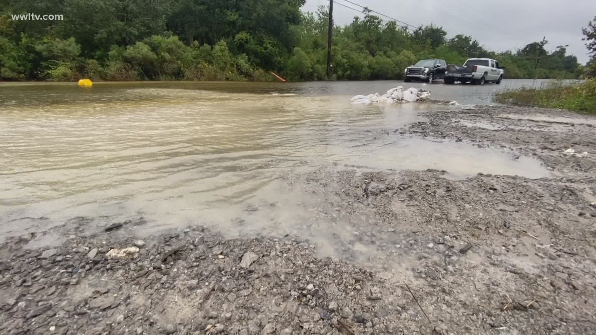 St. Bernard residents get surprise flooding Sunday | wwltv.com