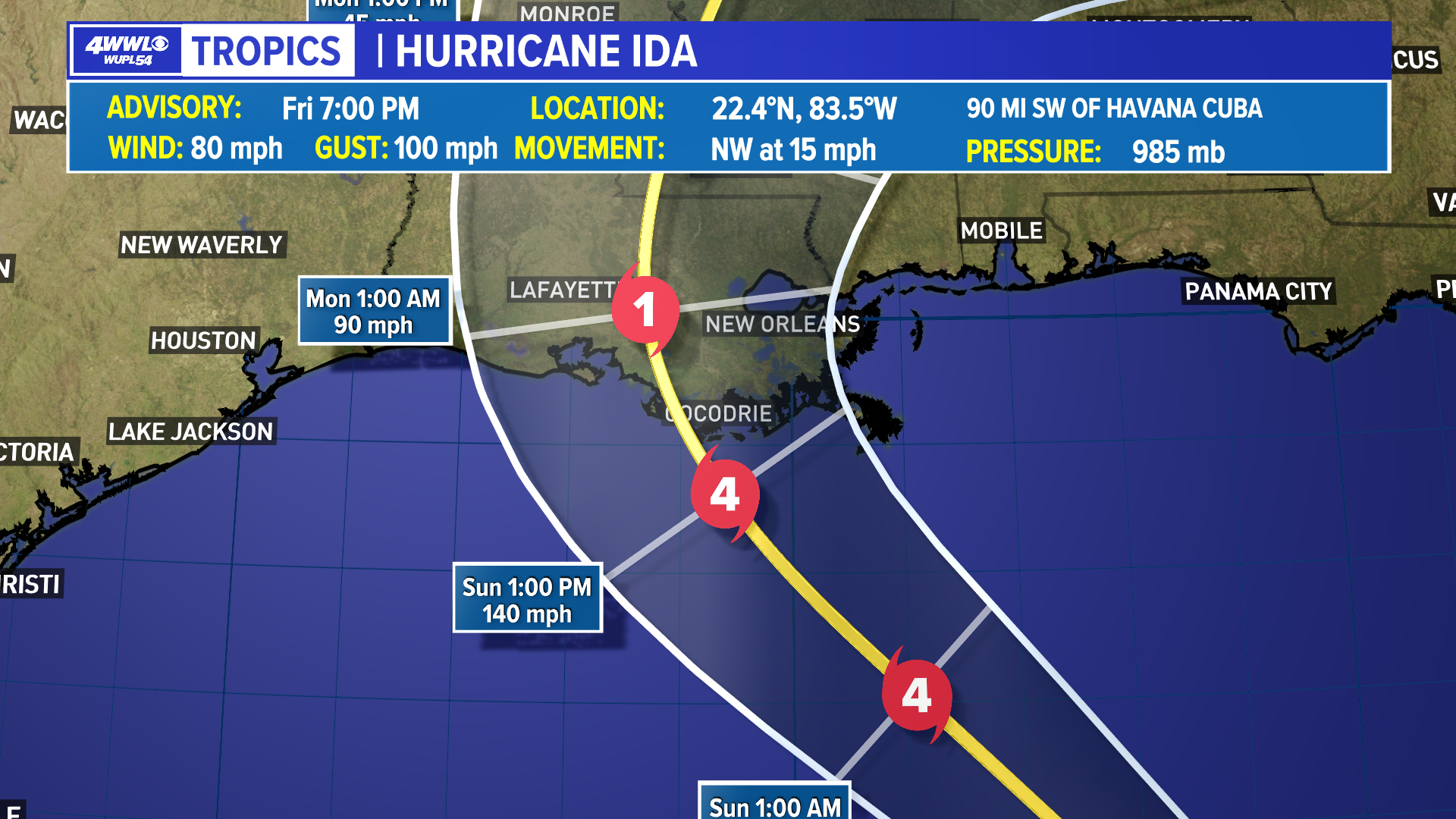 Hurricane Ida: Parish by Parish updates | wwltv.com