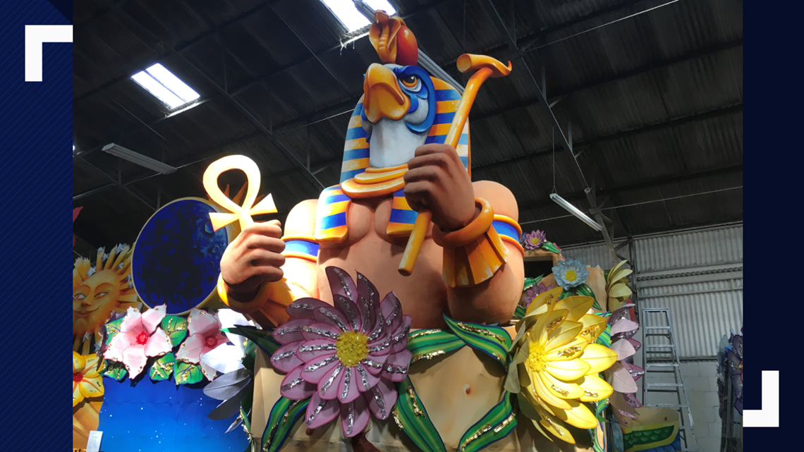 Sneak a peek inside the Rex float den | wwltv.com