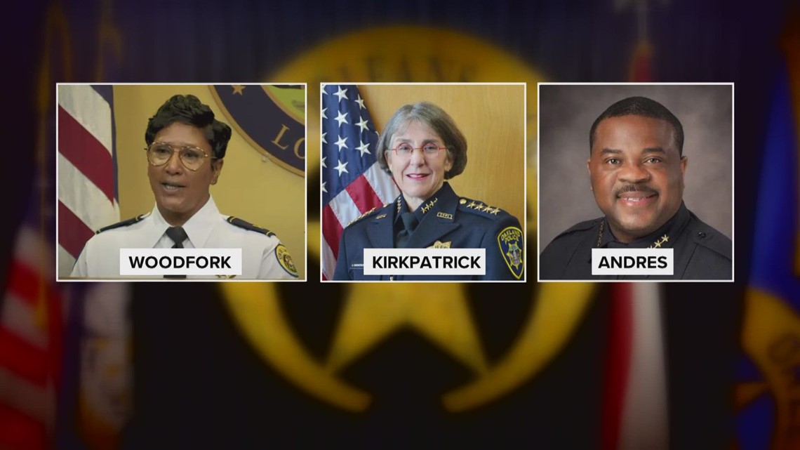 Interim Chief Woodfork not the frontrunner in search | wwltv.com