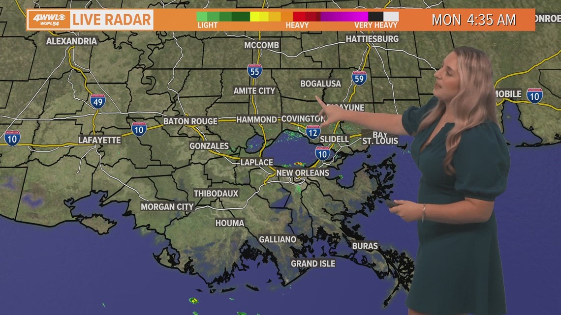 Weather: Slightly above average temps this week with pop-up storms ...