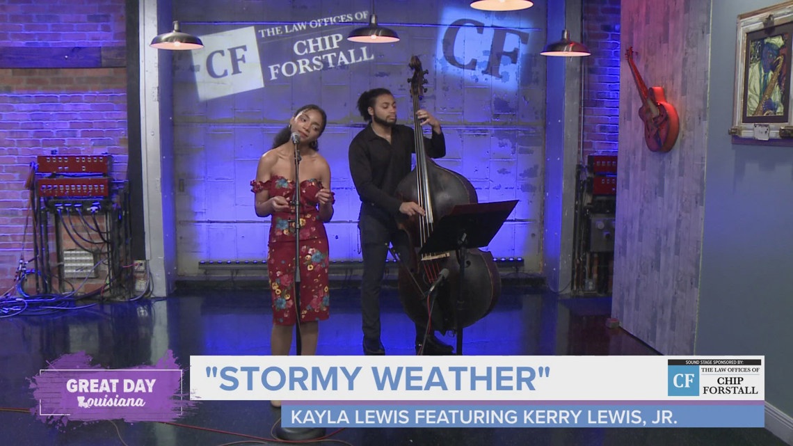 Kayla Lewis Performs "Stormy Weather" | wwltv.com