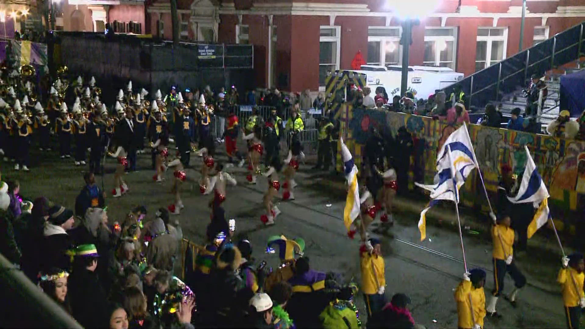 Krewe of Cleopatra | Sarah T. Reed High School Marching Band | wwltv.com