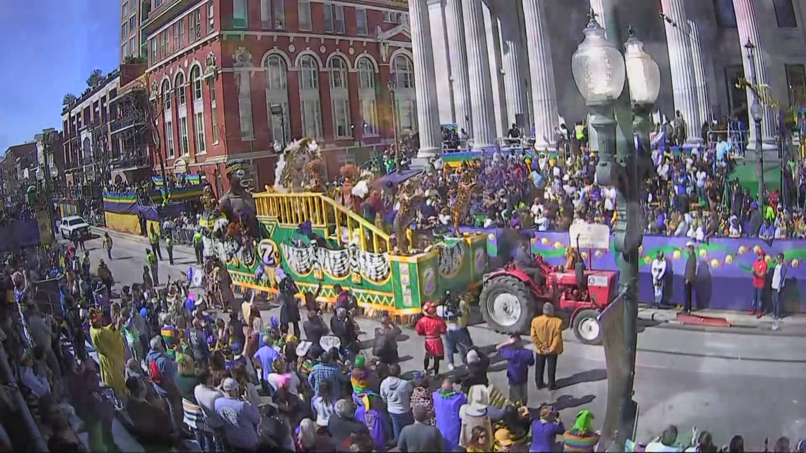WATCH: Krewe of Iris, and Krewe of Tucks roll through New Orleans ...