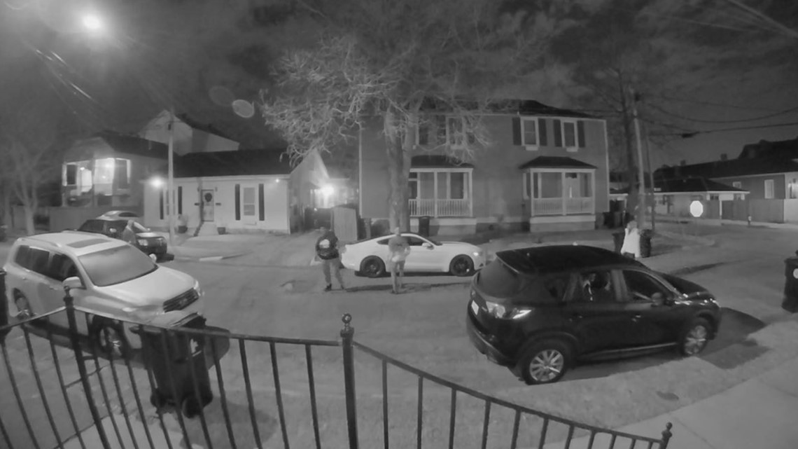 Chilling Video Man Confronts Car Burglars Is Shot At In Uptown