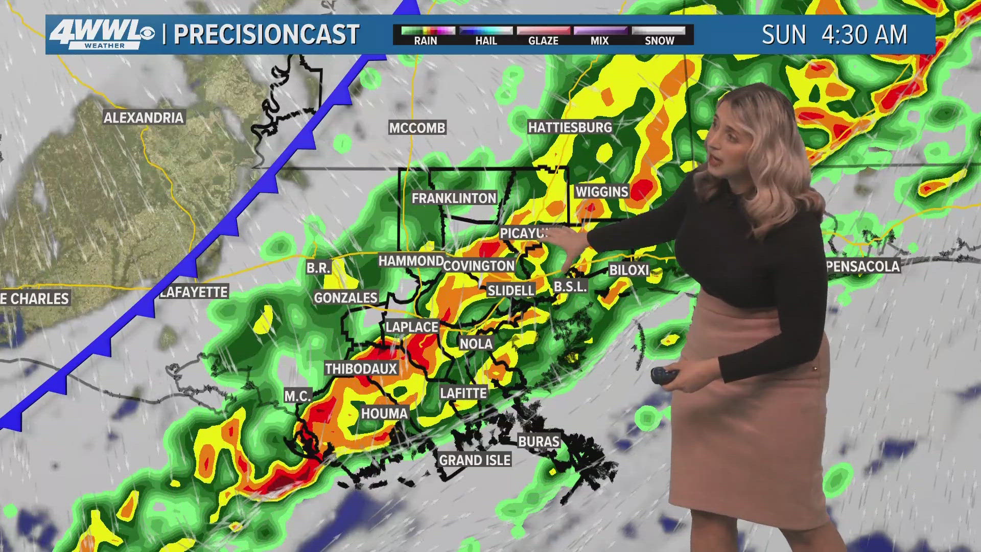 New Orleans Weather: Cooler on Thursday and Friday, warmer with storms ...