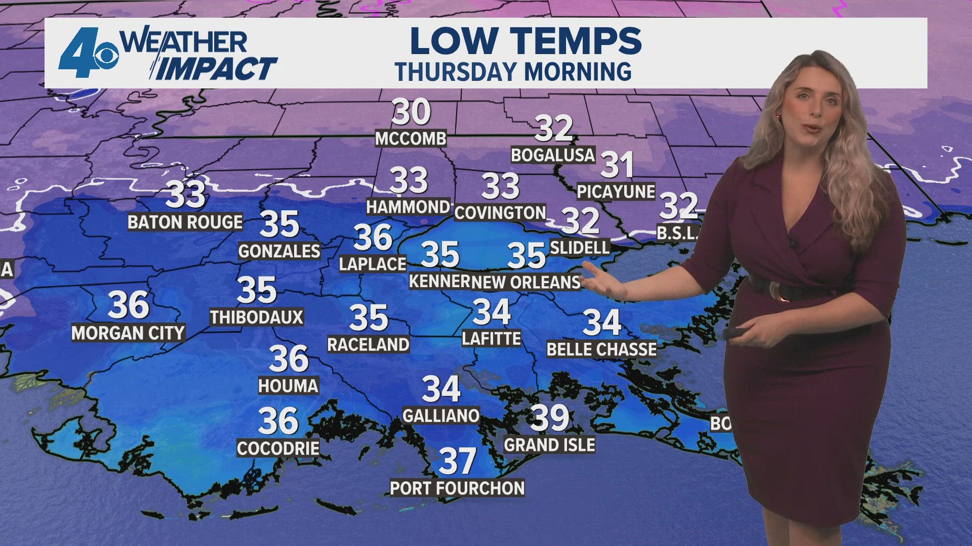 New Orleans Weather: Turning colder and windy later Wednesday | wwltv.com
