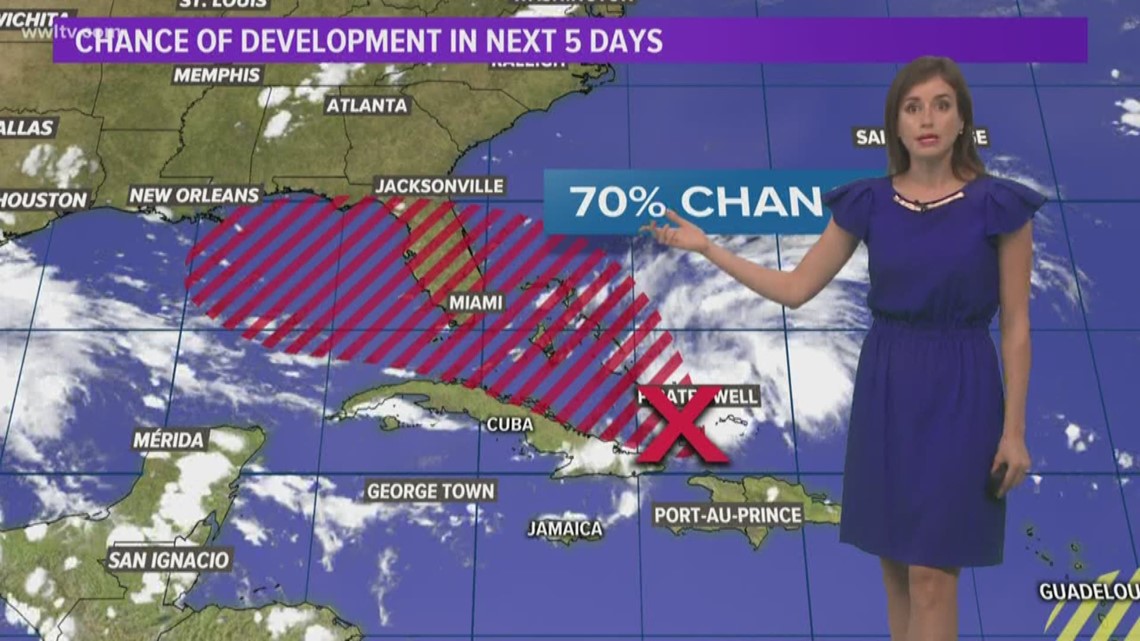 Weather: Invest 95 has high chance of development | wwltv.com