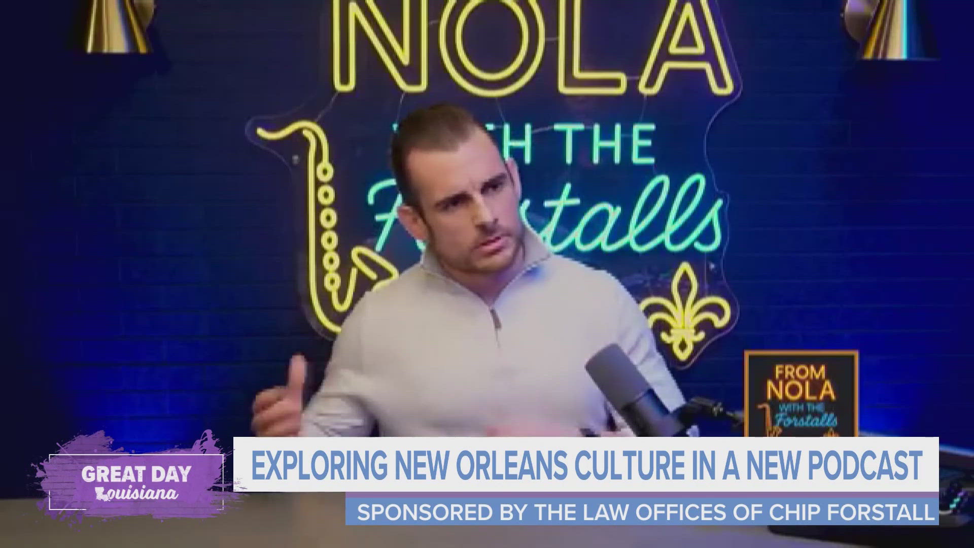 Jonathan Forstall Talks All Things NOLA On New Podcast | wwltv.com