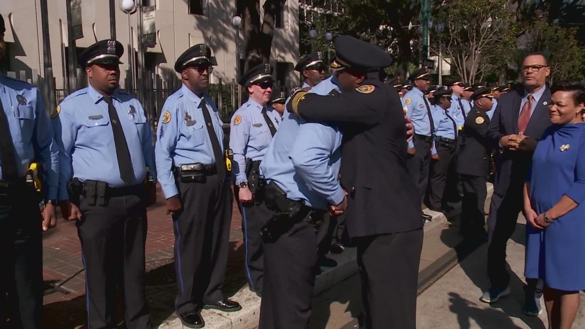 Shaun Ferguson retires in historic change of command for NOPD | wwltv.com