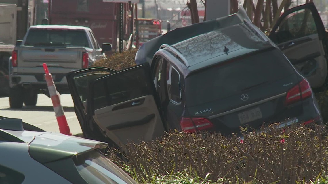 Deputy, others injured after car crashes into patrol unit and goes ...