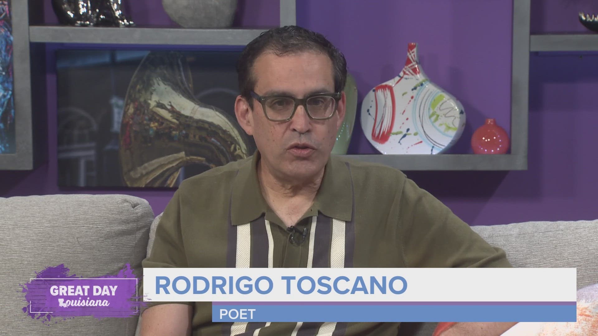 Meet Poet Rodrigo Toscano | wwltv.com