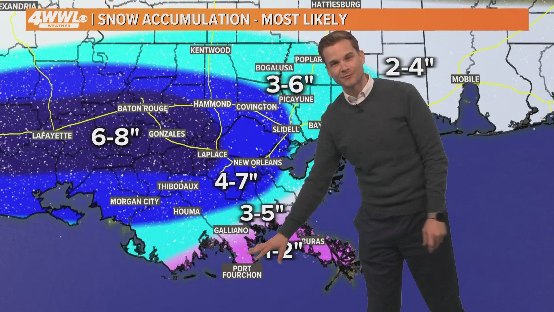 Winter storm impacts Parish-by-Parish | wwltv.com