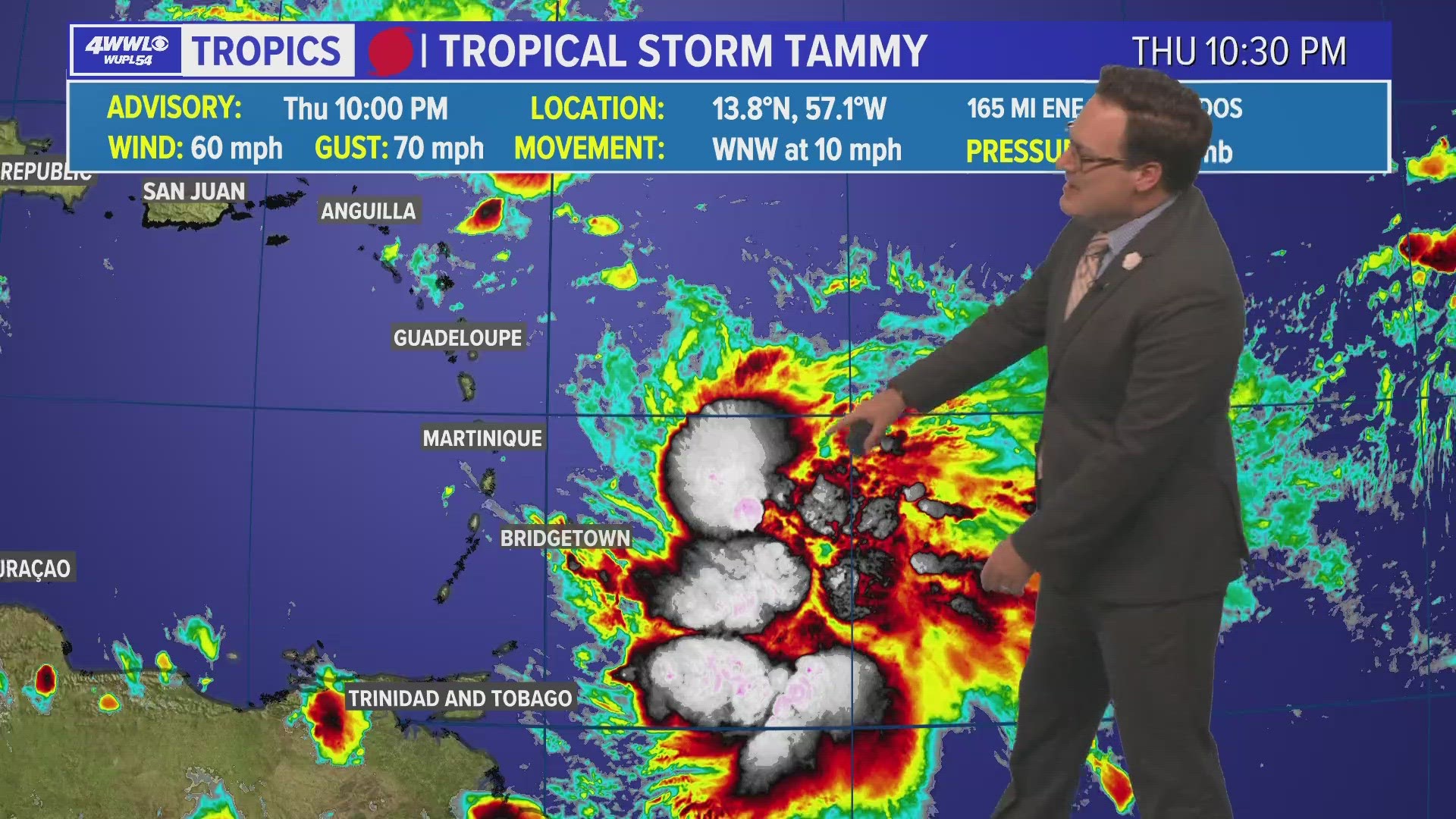 Thursday night tropical update: Eye on Norma and watching Tammy | wwltv.com