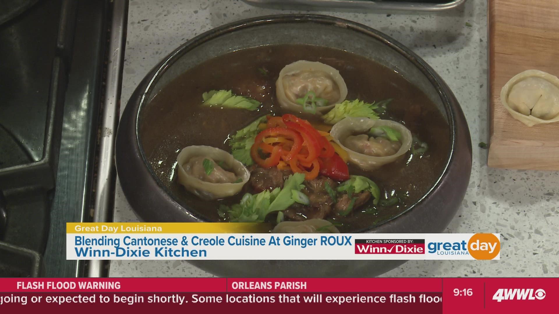 A Blend Of Cantonese & Creole Cuisines At Ginger ROUX | wwltv.com