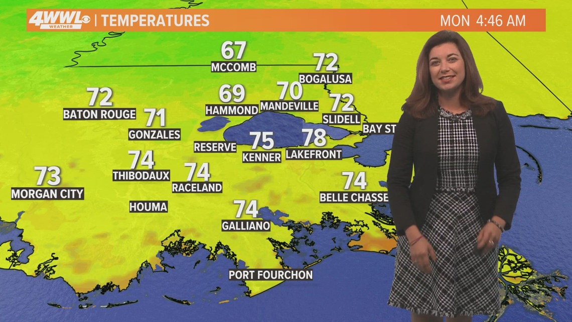 New Orleans Weather: Final week of summer brings typical heat and some ...