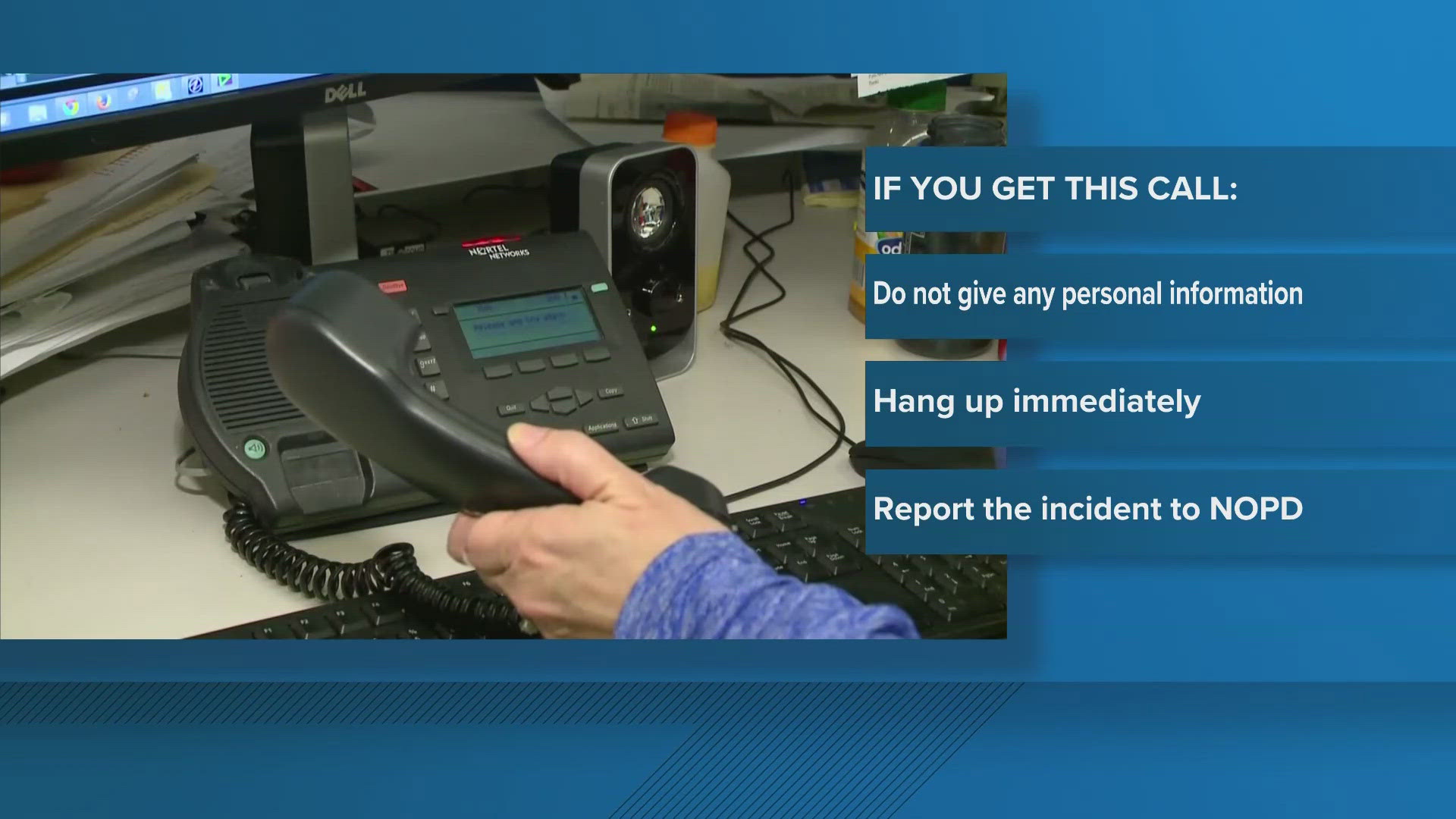 NOPD warns of warrant scam involving fake officer | wwltv.com