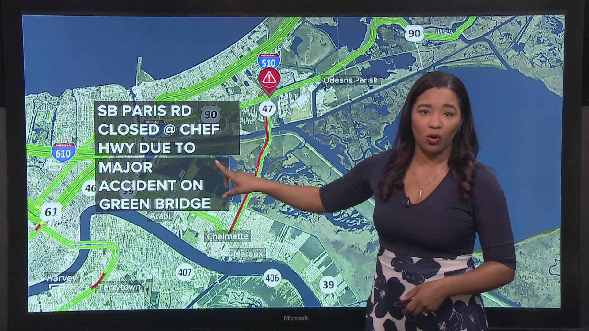 Southbound Paris Road is closed at Almonaster due to a fatal crash on ...